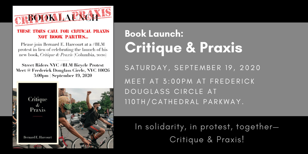 Book Launch: Critique & Praxis - Columbia University Press Blog