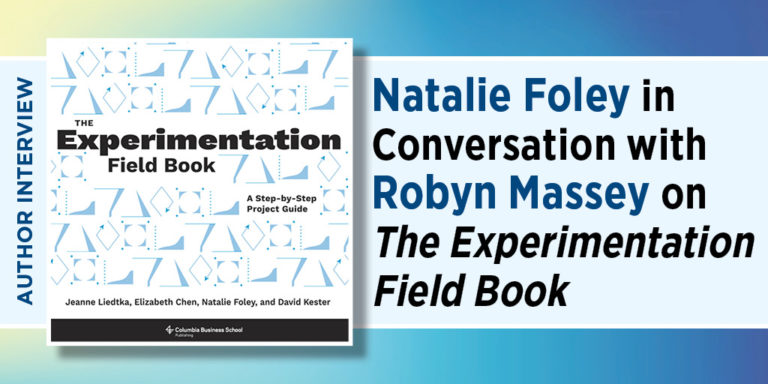 Natalie Foley in Conversation with Robyn Massey on The Experimentation ...